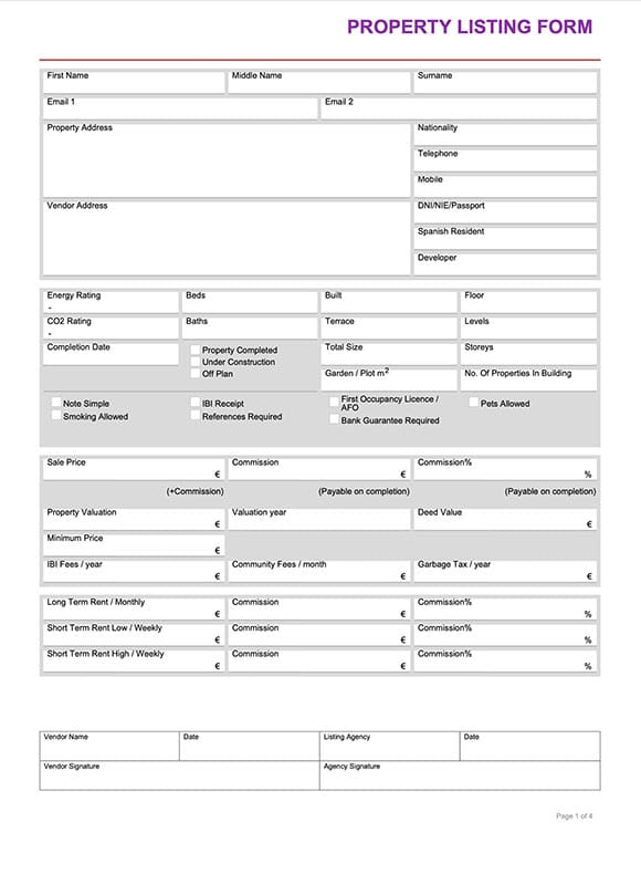 Real Estate Forms - Propli